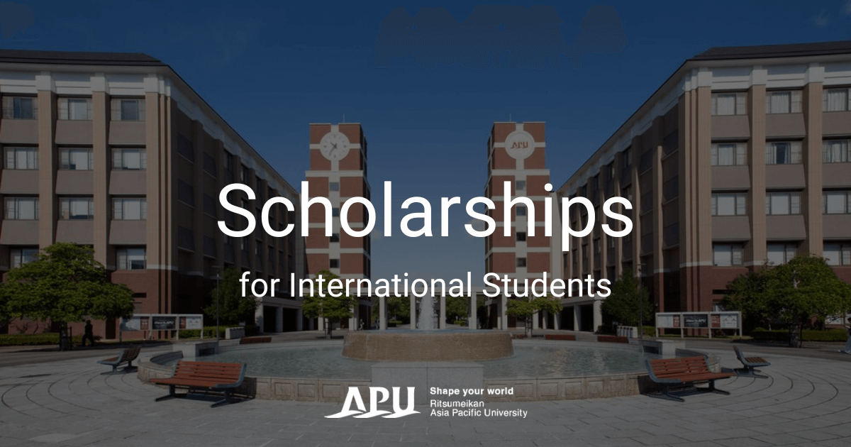 Scholarships for International Students | APU Ritsumeikan Asia Pacific ...